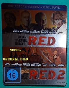 Red 1+2 Steelbook [Blu-Ray] [Import]: DVD et Blu-ray : Amazon.fr