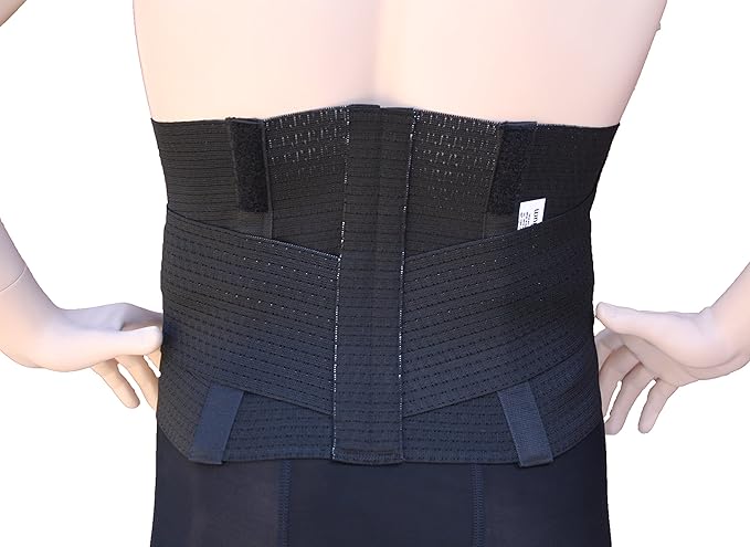 Amazon.com: Alpha Medical 10" Vented Lumbosacral Support Elastic Back ...