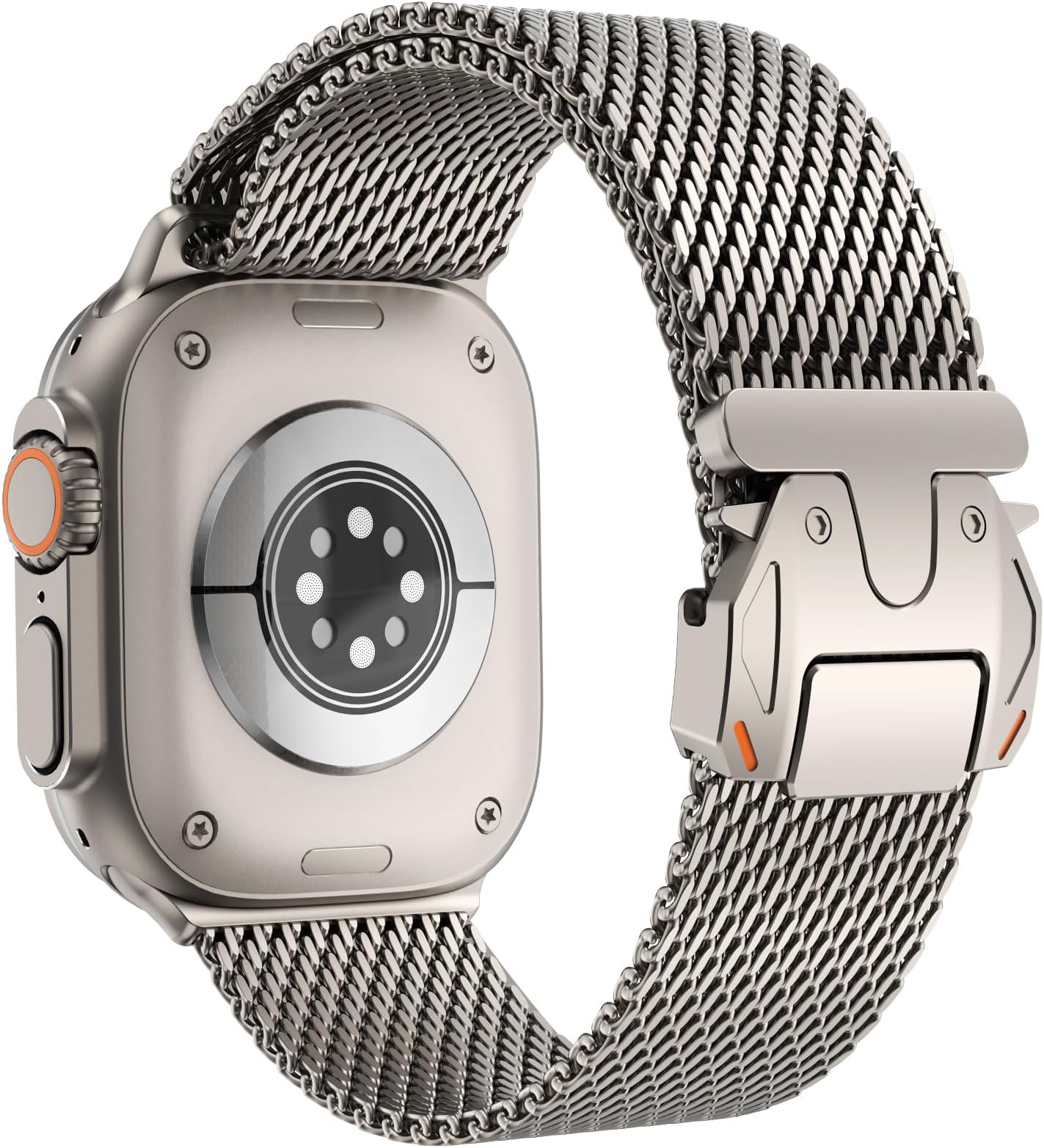 Amazon.com: FULLIFE Milanese Mesh Loop for Apple Watch Band Apple Watch ...