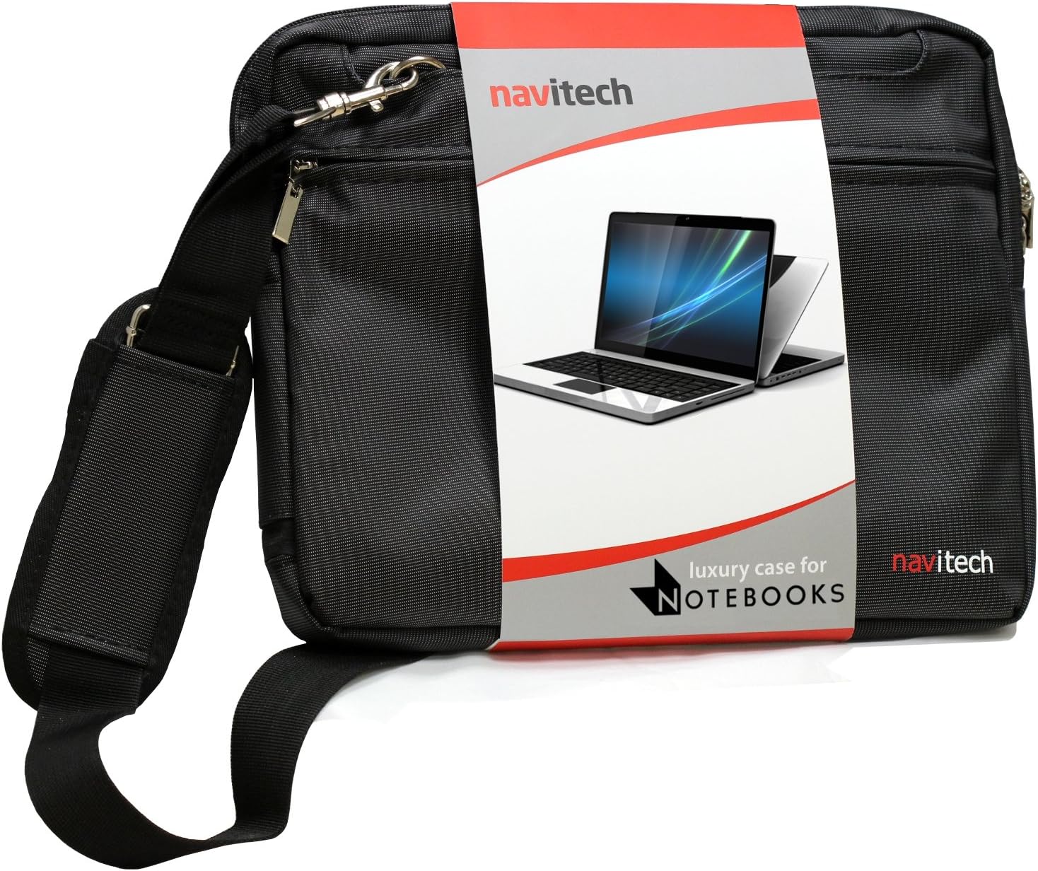 Amazon.com: Navitech Black 17-Inch Laptop/Notebook/Ultrabook Case/Bag ...