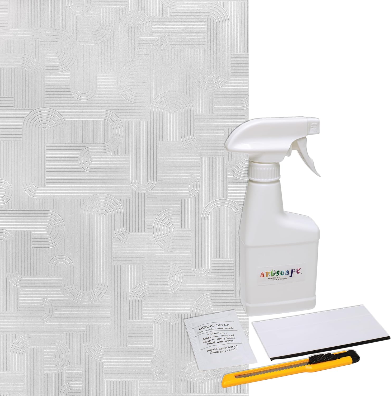 Amazon.com: Artscape Porto 24 x 36 Inch Window Film and Application Kit ...