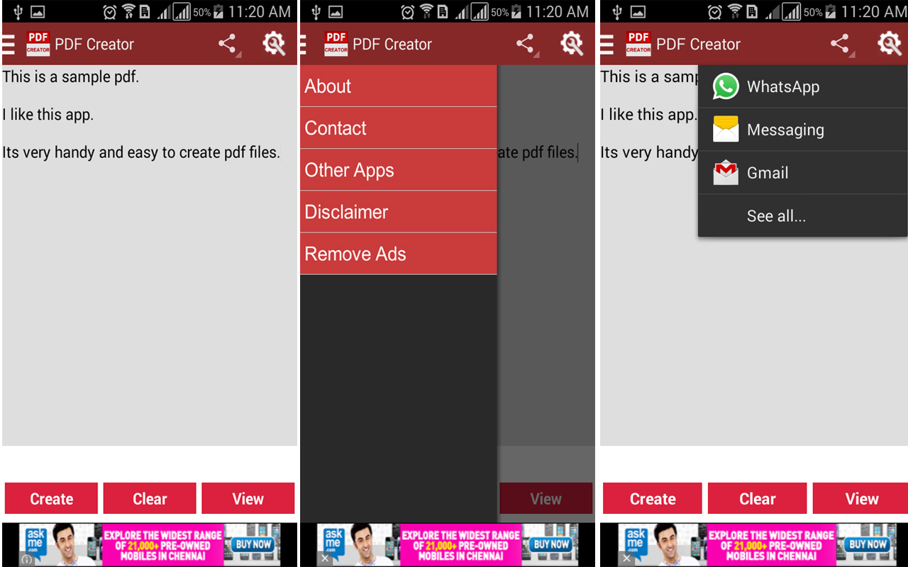 PDF Creator Free Unlimited - App on Amazon Appstore