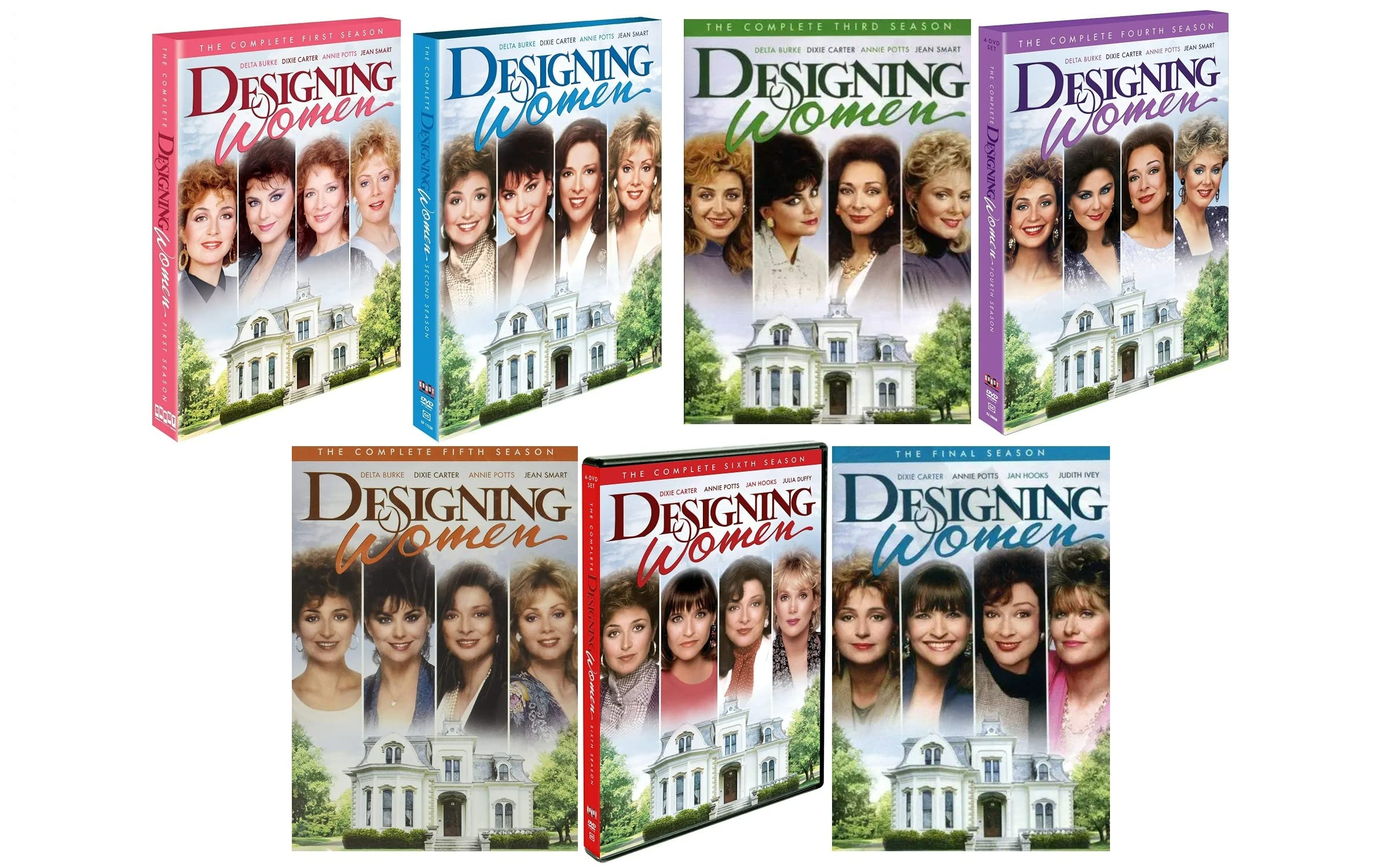 Designing Women Seasons 1-7 Complete Series DVD Set: Amazon.ca: Movies ...
