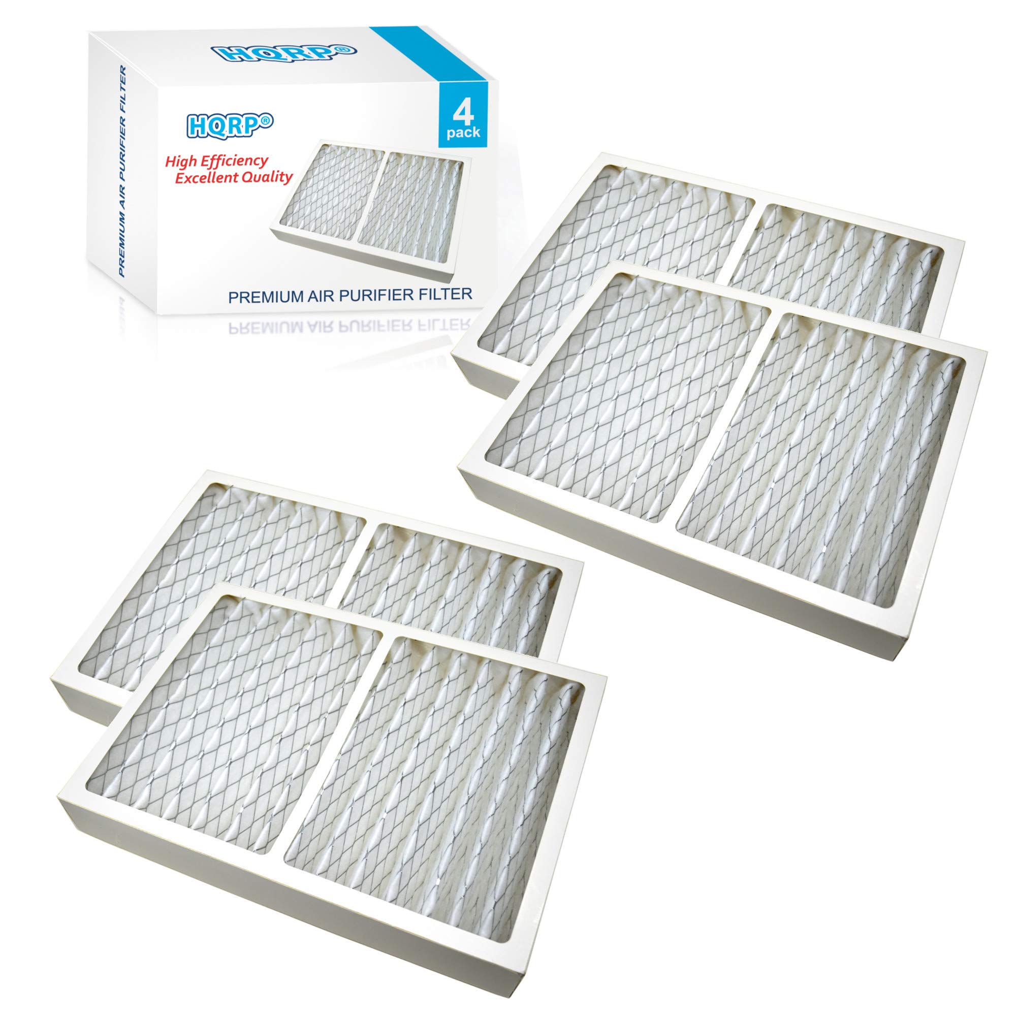 Amazon.com: HQRP 4-Pack Air Filter compatible with Hunter HEPAtech ...