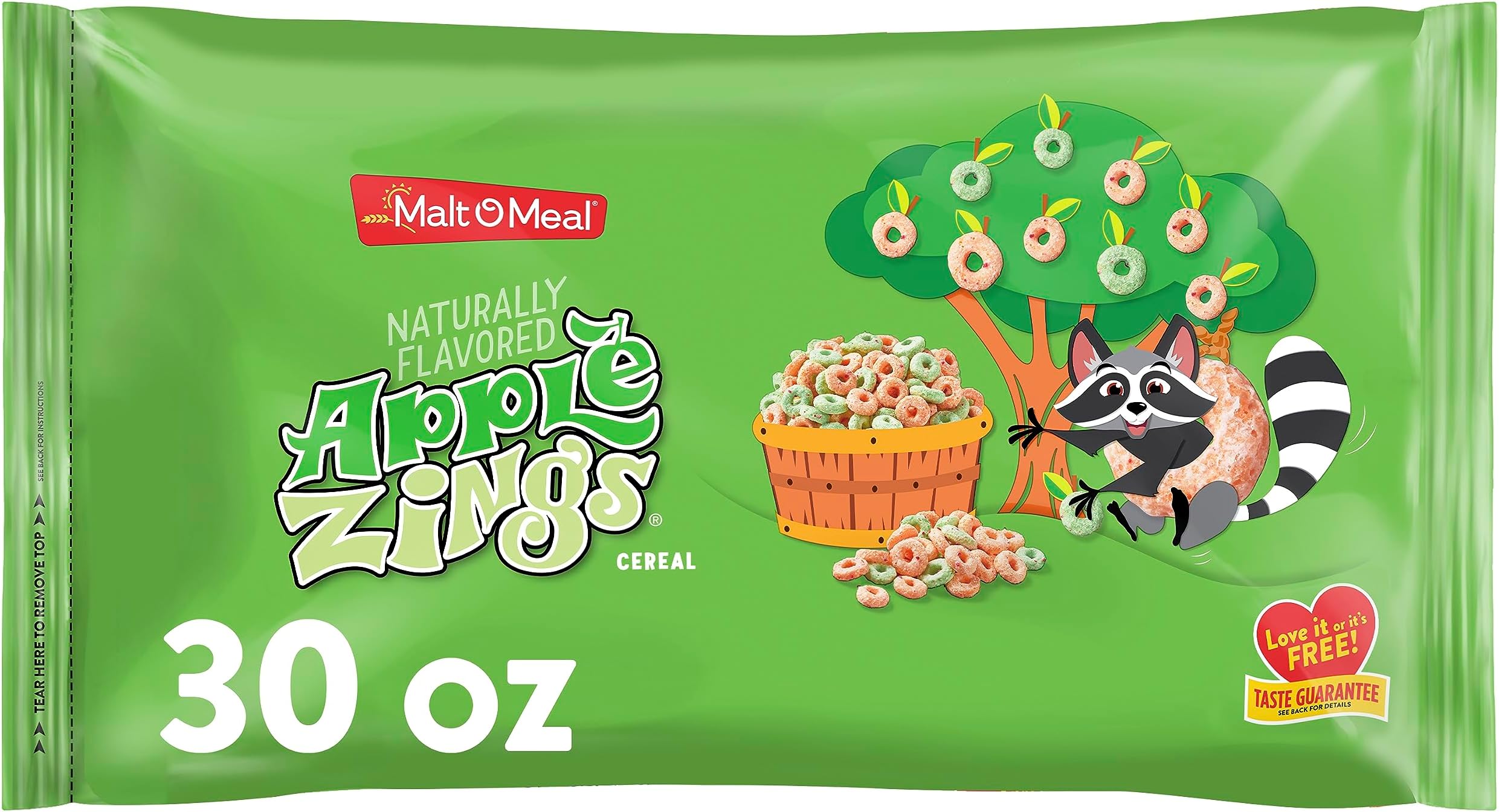 Amazon.com: Malt-O-Meal Apple Zings Breakfast Cereal, Apple and ...