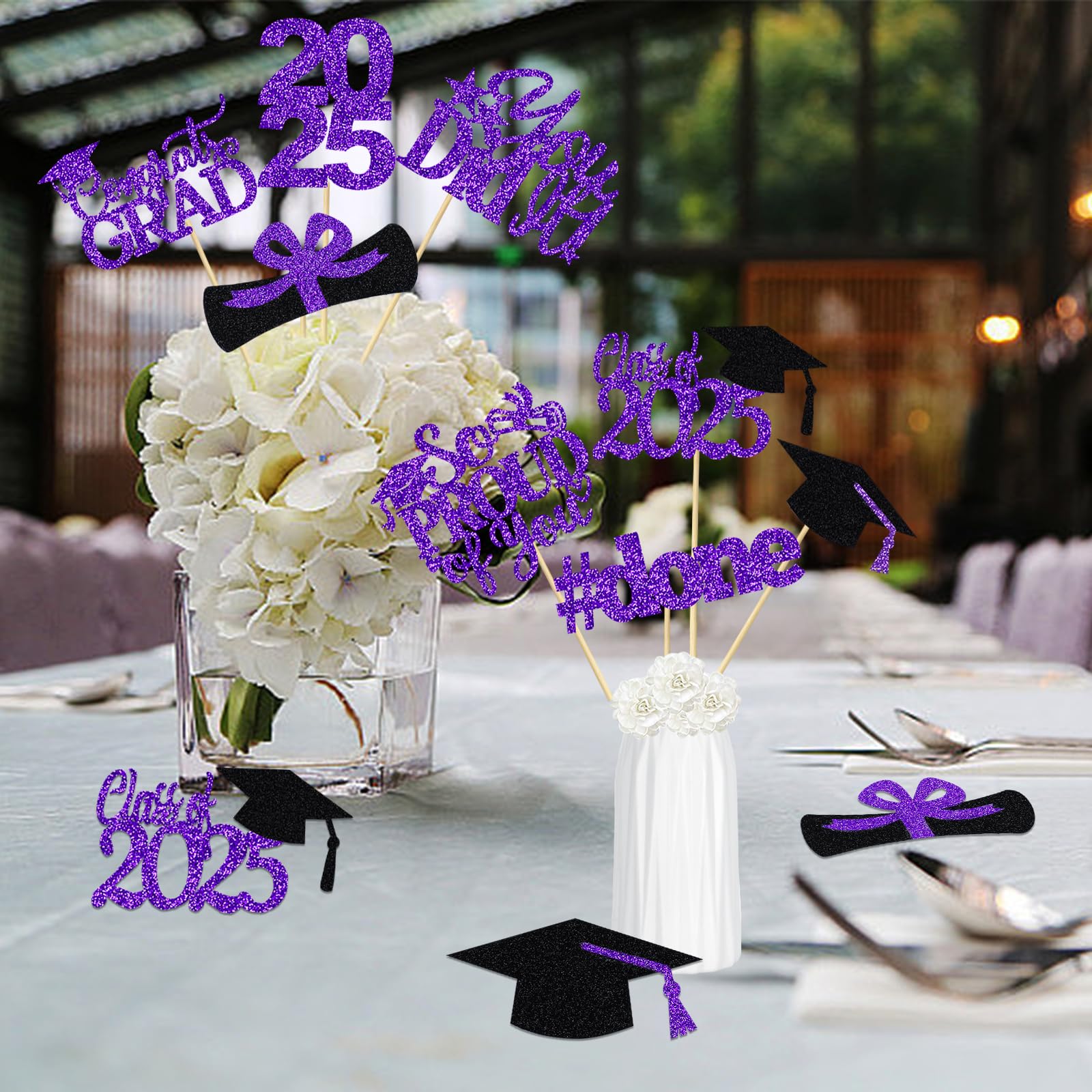 Graduation Reception Centerpieces