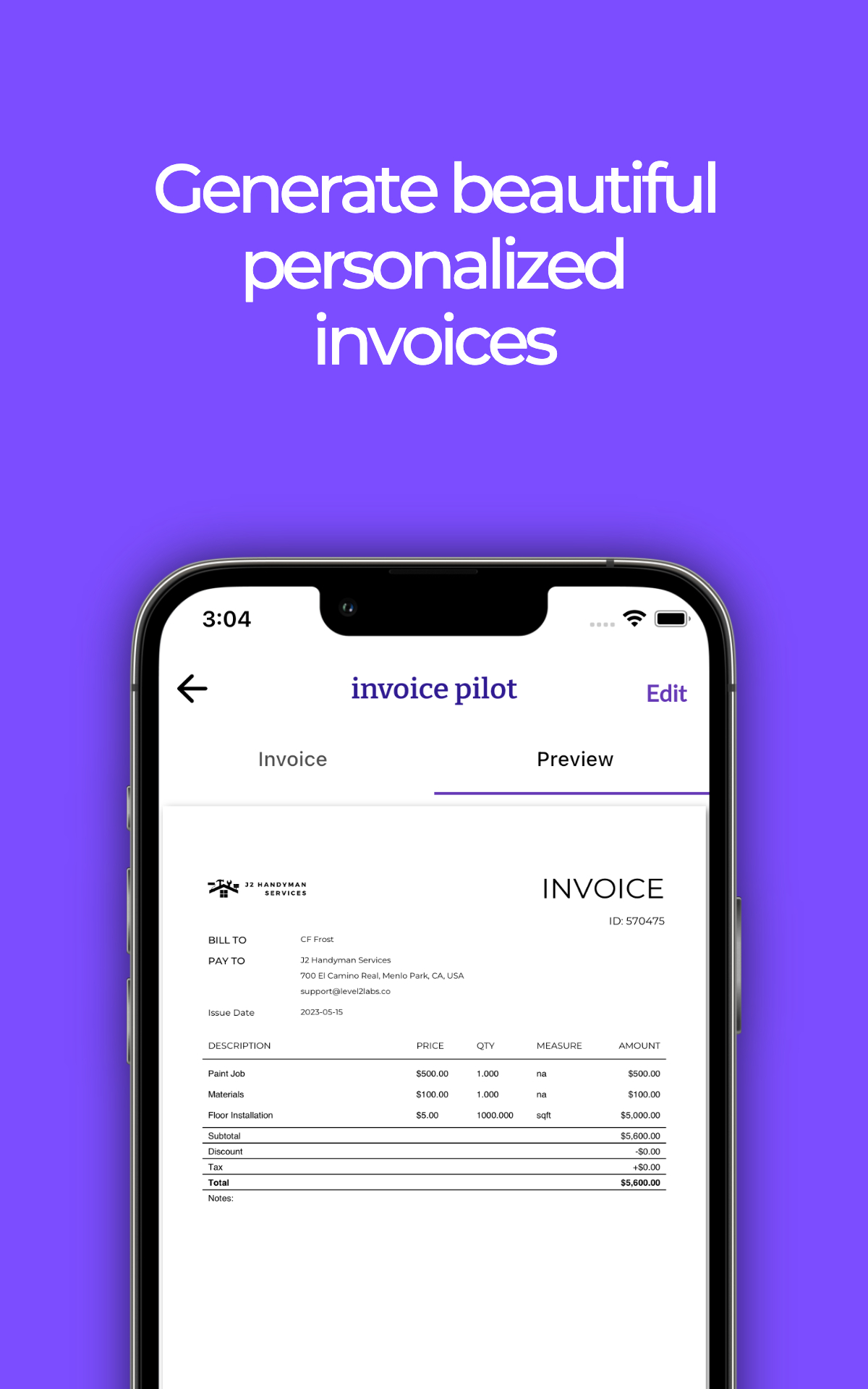 Invoice Pilot: Simple Invoice Maker App - App on Amazon Appstore