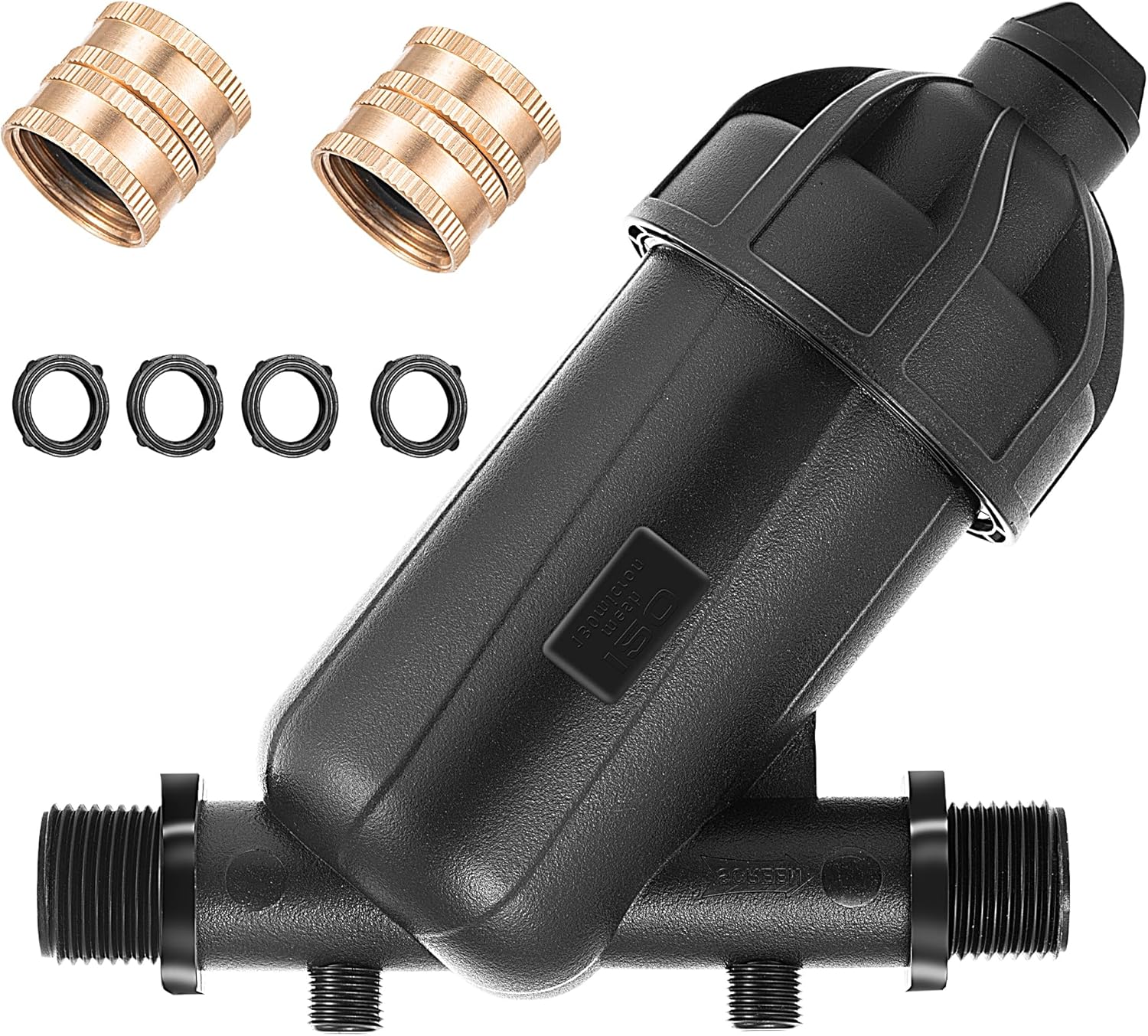 Amazon.com : US Standard 3/4 Drip Irrigation Y Filter (120 Mesh ...