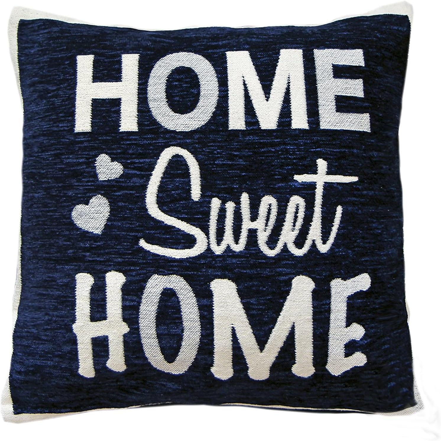 Amazon.com: Home Sweet Home Cushions - Luxury Woven Cotton Chenille ...