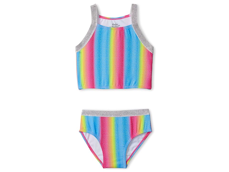 Hatley Kids Jelly Bean Rainbow Tankini Set (Toddler/Little Kids/Big ...
