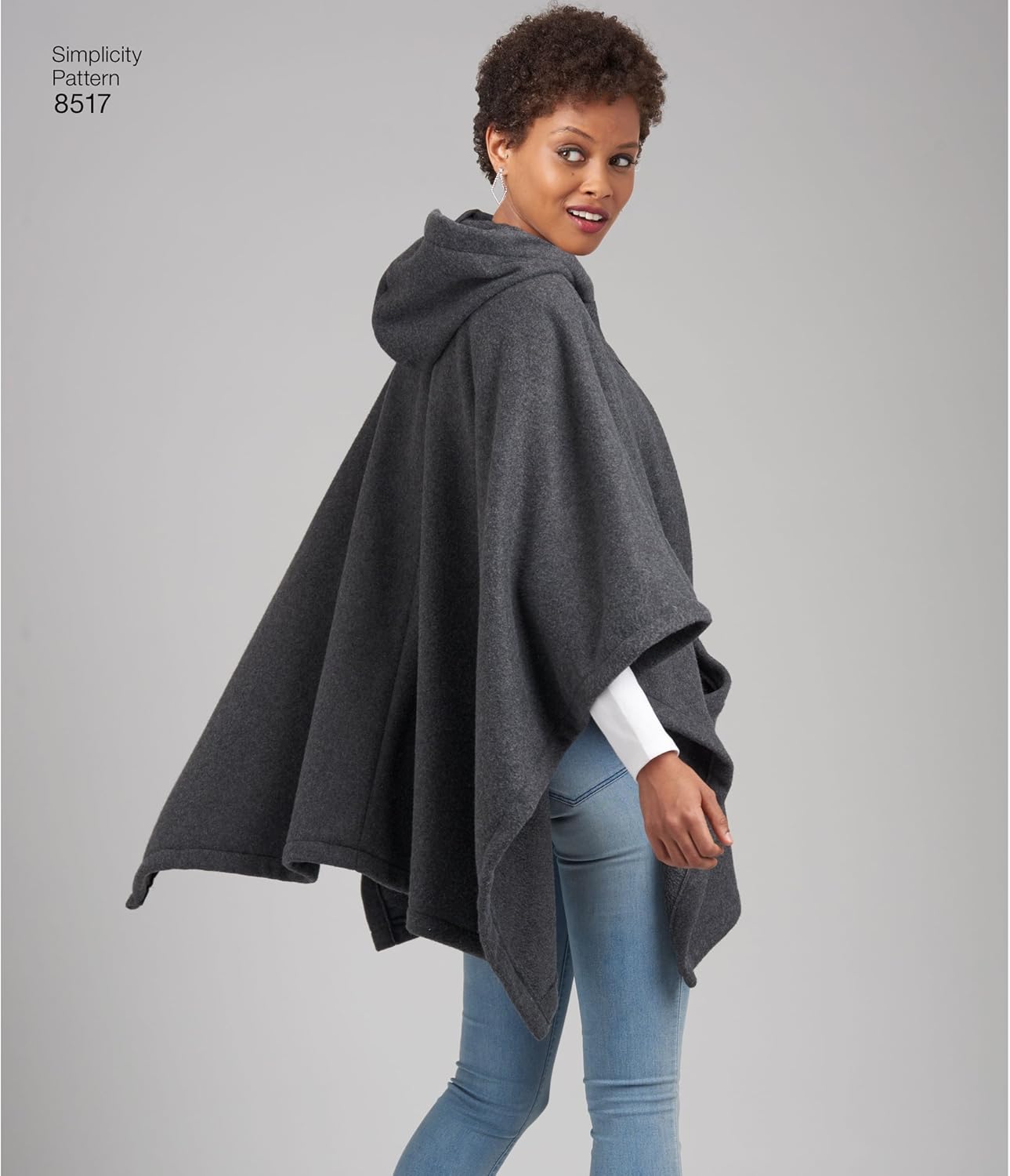 Simplicity Pattern 8517 A (XS-S-M-L-XL) Misses’ Set of Ponchos, Paper ...