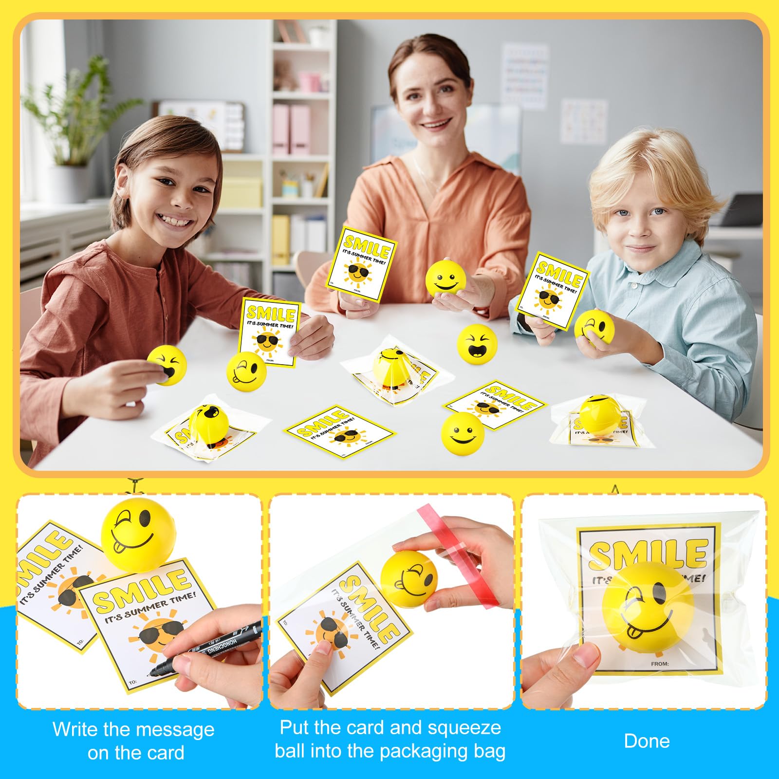 Snapklik.com : Meooeck 24 Pack Stress Balls End Of The Year Gifts For ...
