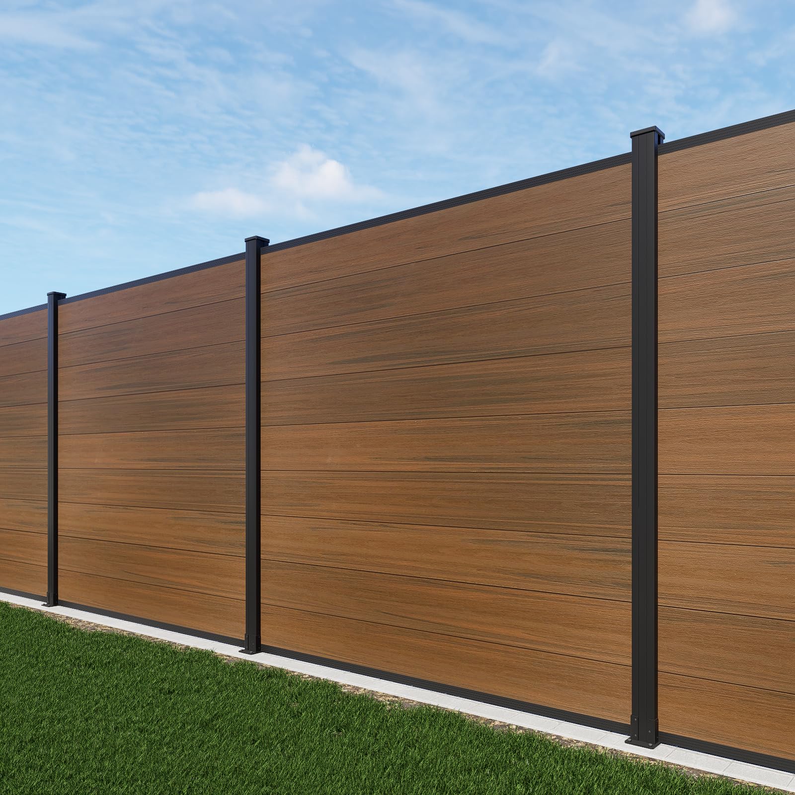 Amazon.com : Fencop 6ft x 6ft Outdoor Privacy Fence, Tall Wind ...