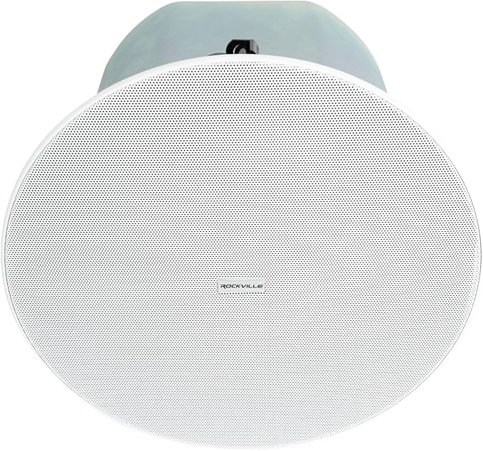 Amazon.com: Rockville CC8-SUB 8" in-Ceiling Subwoofer 70V or 8 Ohm with ...