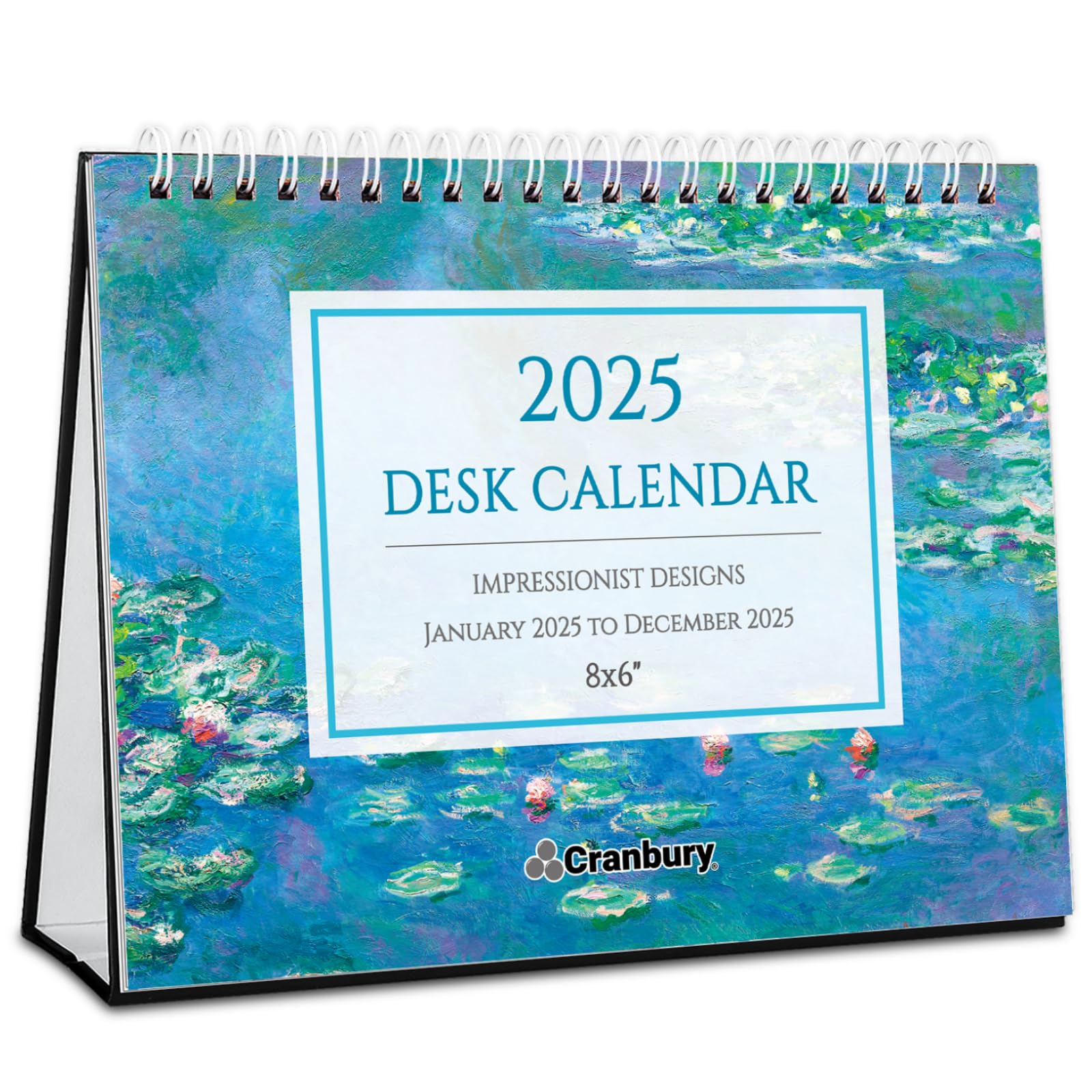 Snapklik.com : CRANBURY Small Desk Calendar 2025, 8x6" (Artwork ...