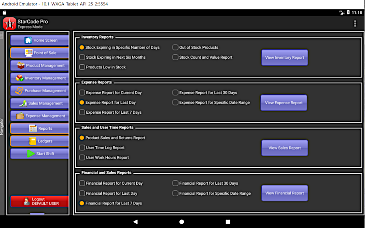 StarCode Pro Point of Sale and Inventory Management - App on Amazon ...