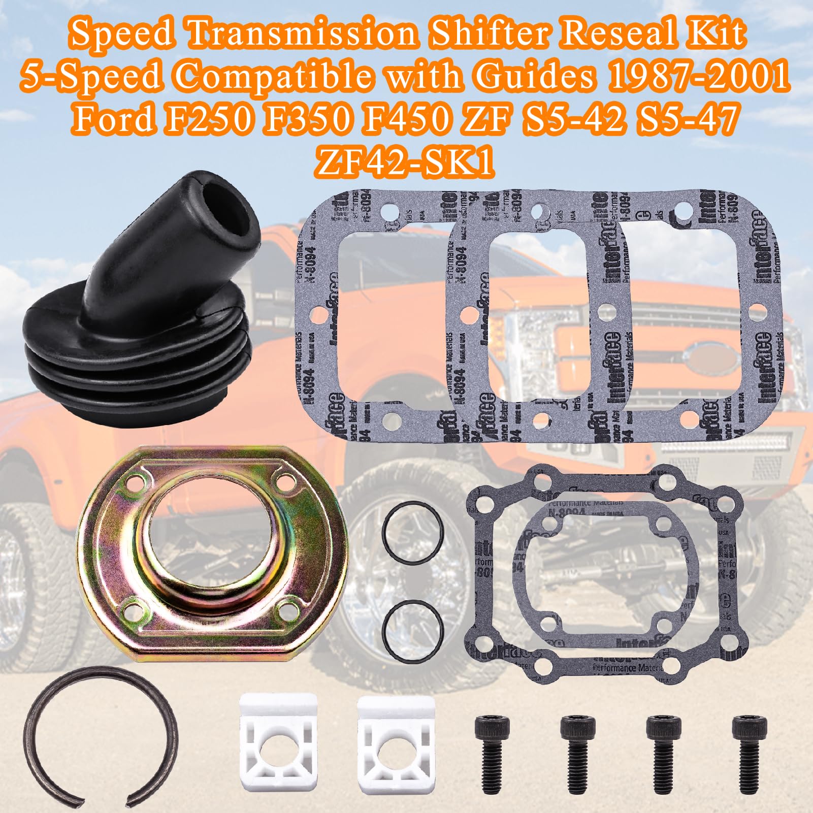 Snapklik.com : Shifter Repair Kit ZF S5-42 ZF42-SK Compatible