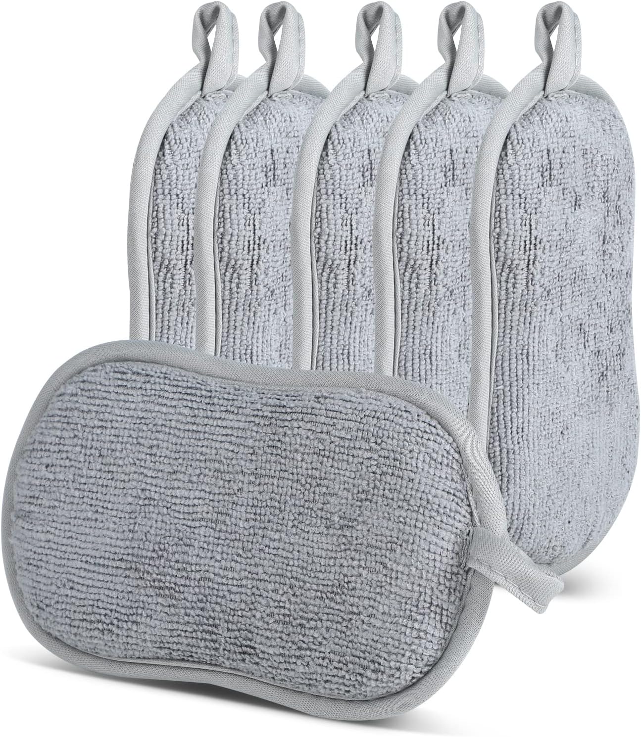Amazon.com: Multi-Purpose Sponges Kitchen by Scrub-it - Non-Scratch ...