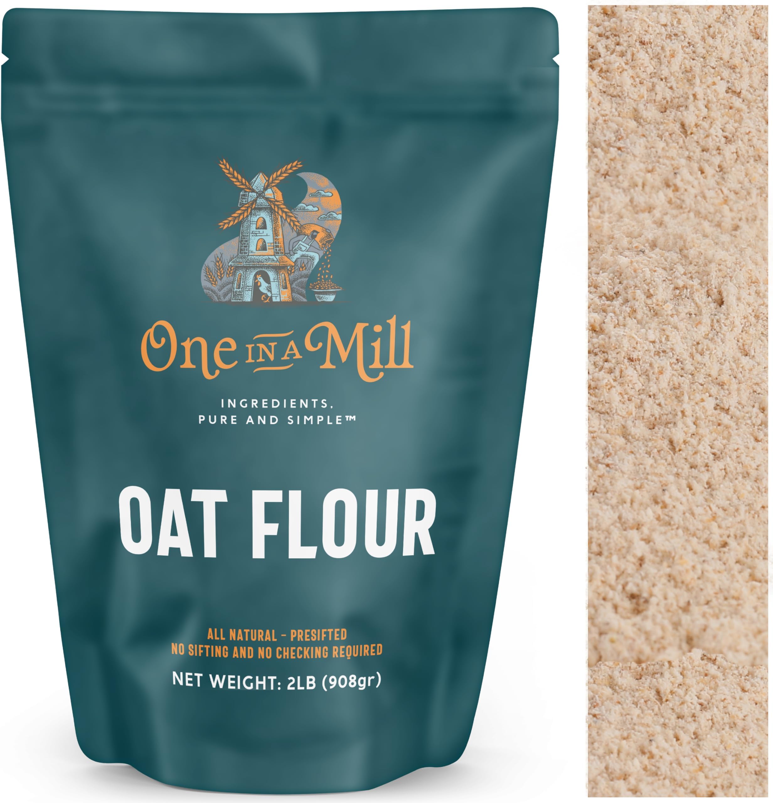 Amazon.com : Arrowhead Mills Organic Oat Flour, 16 Ounce Bag (Pack of 6 ...