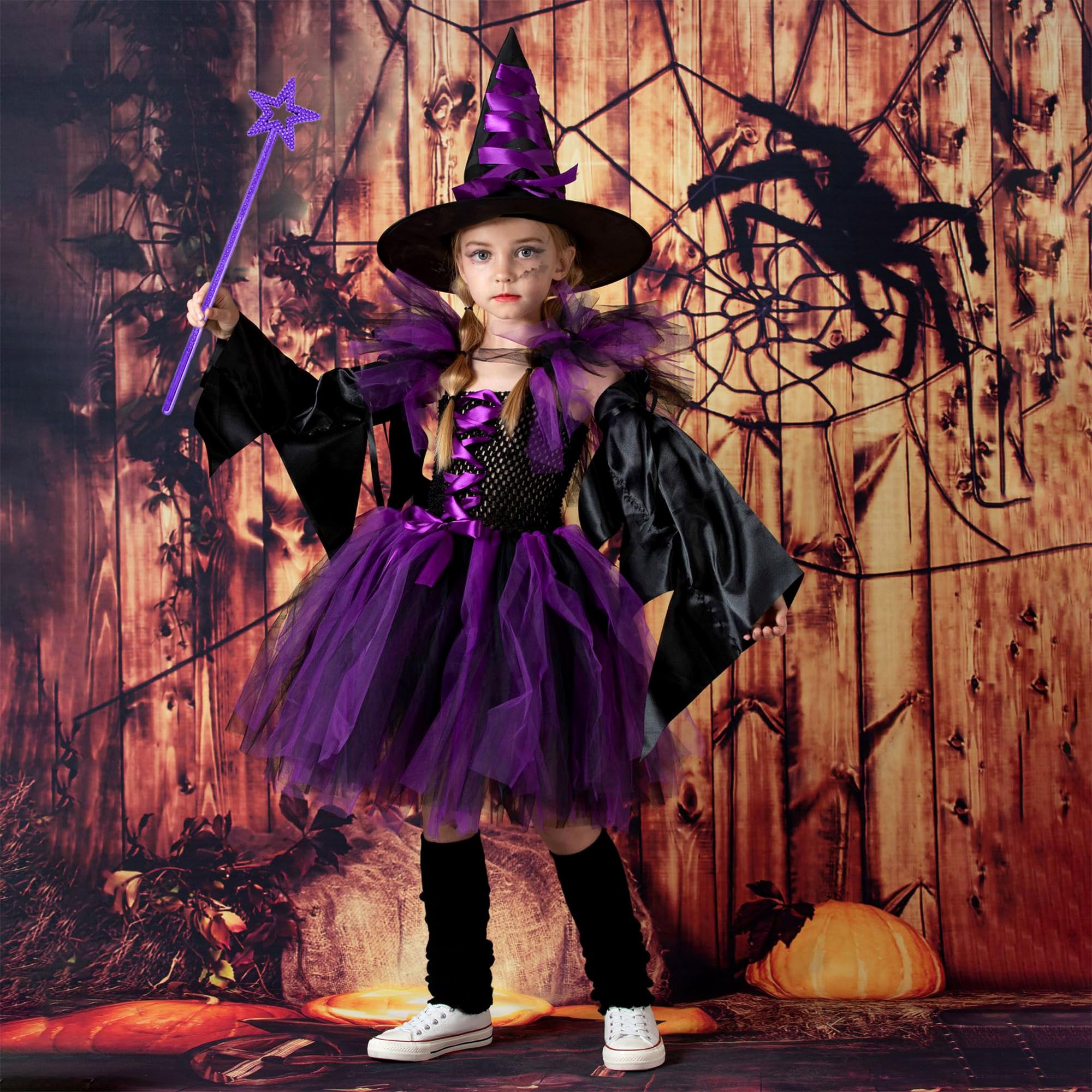 Snapklik.com : Purple 13 Inches Star Wand Elf Baton, Angel Star Magic ...