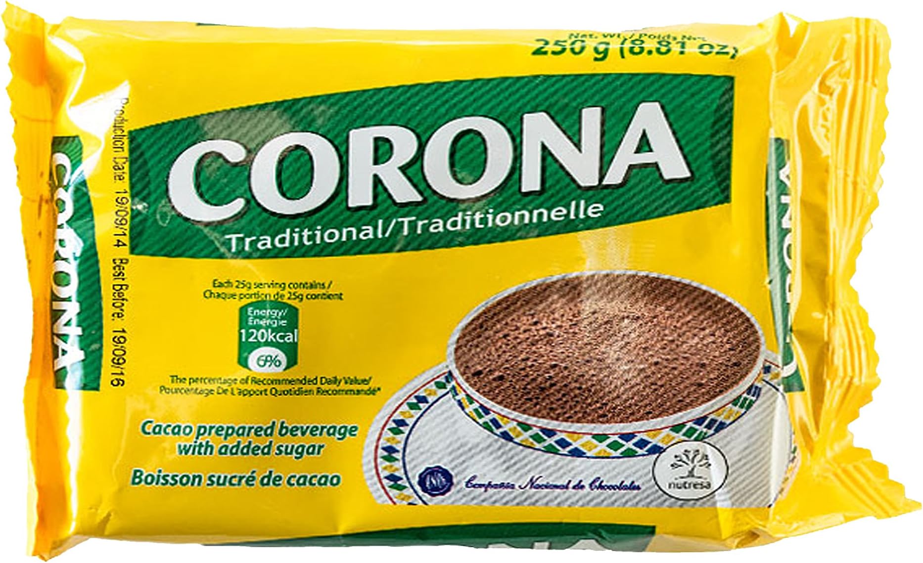 Amazon.com : Corona Resealable Cinnamon & Cloves Chocolate Bars ...
