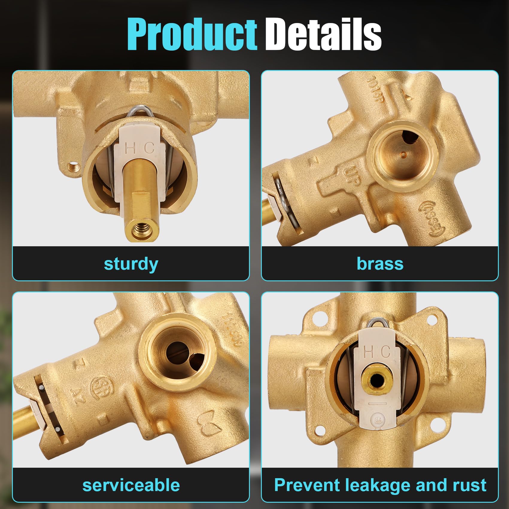 Snapklik.com : Upgraded 2510 Brass 2510 Posi-temp Pressure Valve ...