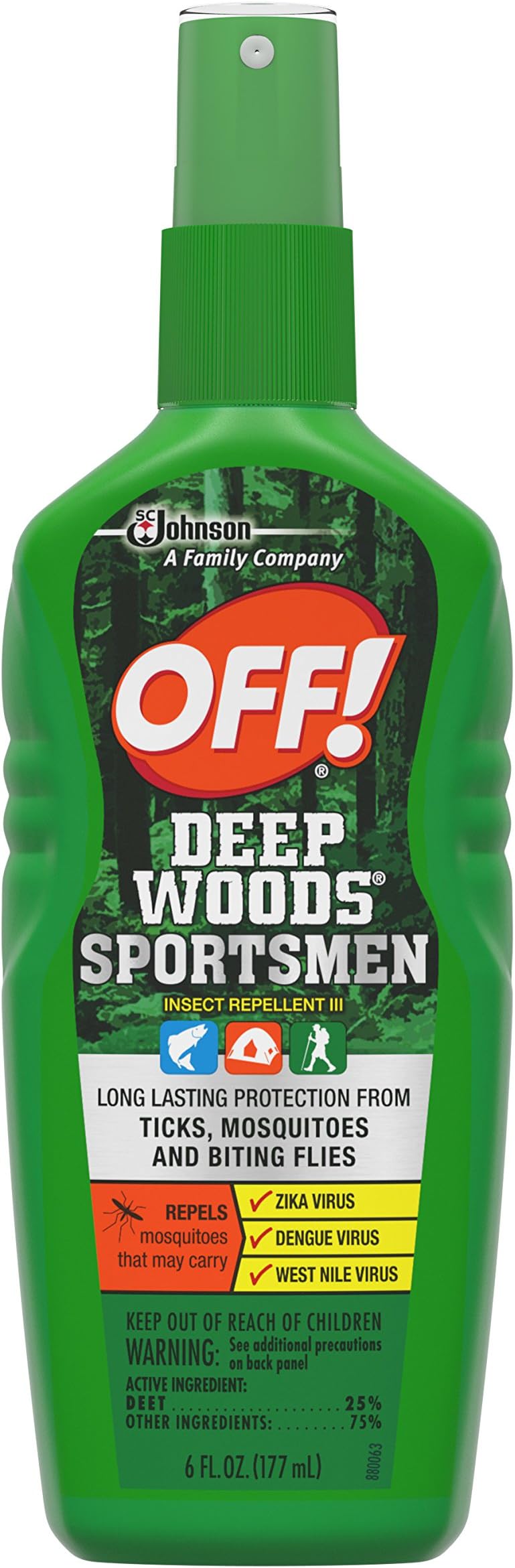 Amazon.com: OFF! Deep Woods Insect Repellent, 6 oz Aerosol Spray ...