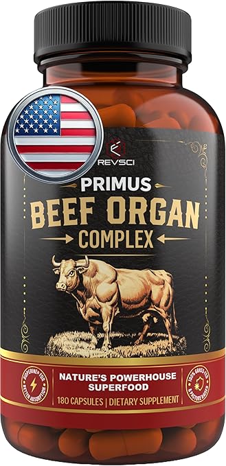 Amazon.com: Beef Organ Supplement for Men & Women - PRIMUS Grass Fed ...
