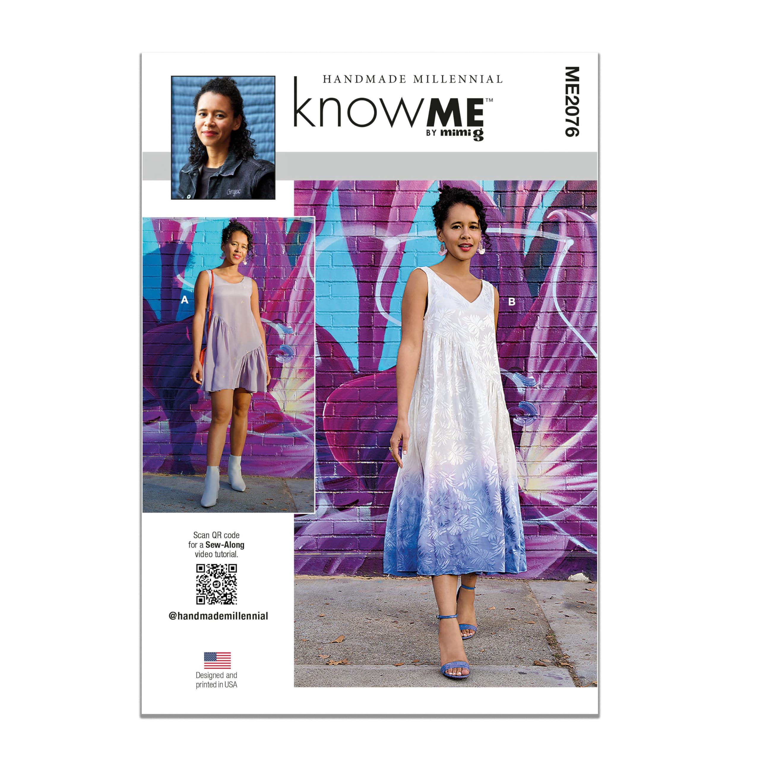 Snapklik.com : Know Me ME2076H5 Misses Reversible Dress Sewing Pattern ...