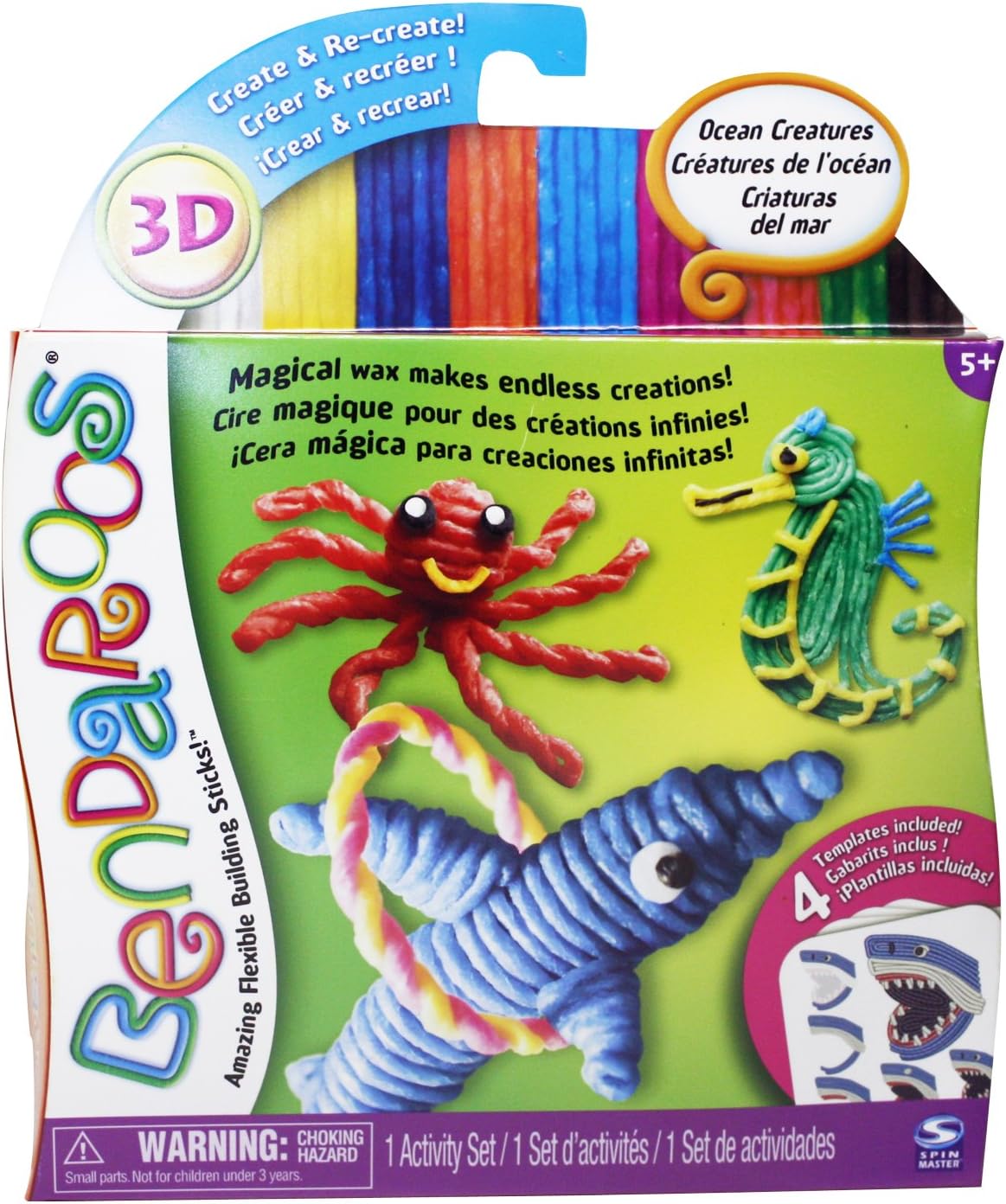 Bendaroos - Activity Pack Ocean Creatures : Amazon.co.uk: Outlet