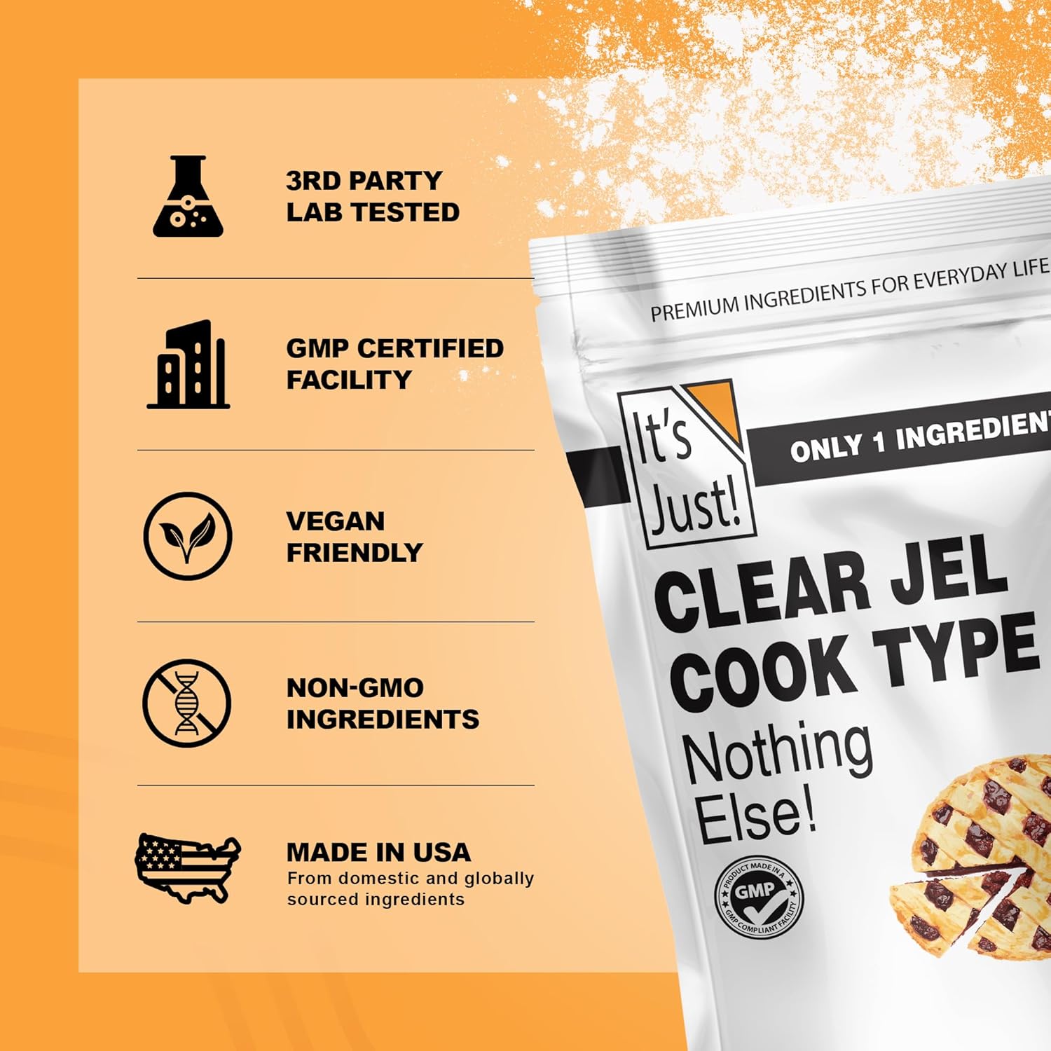 It's Just - Clear Jel Cook Type, For Baking, Philippines | Ubuy