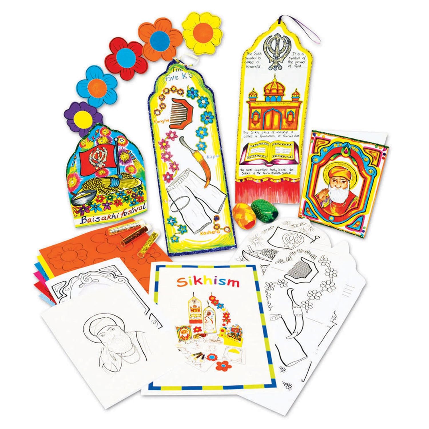 Springboard Sikhism Craft Activity and Learning Resource Pack KS1 KS2 ...