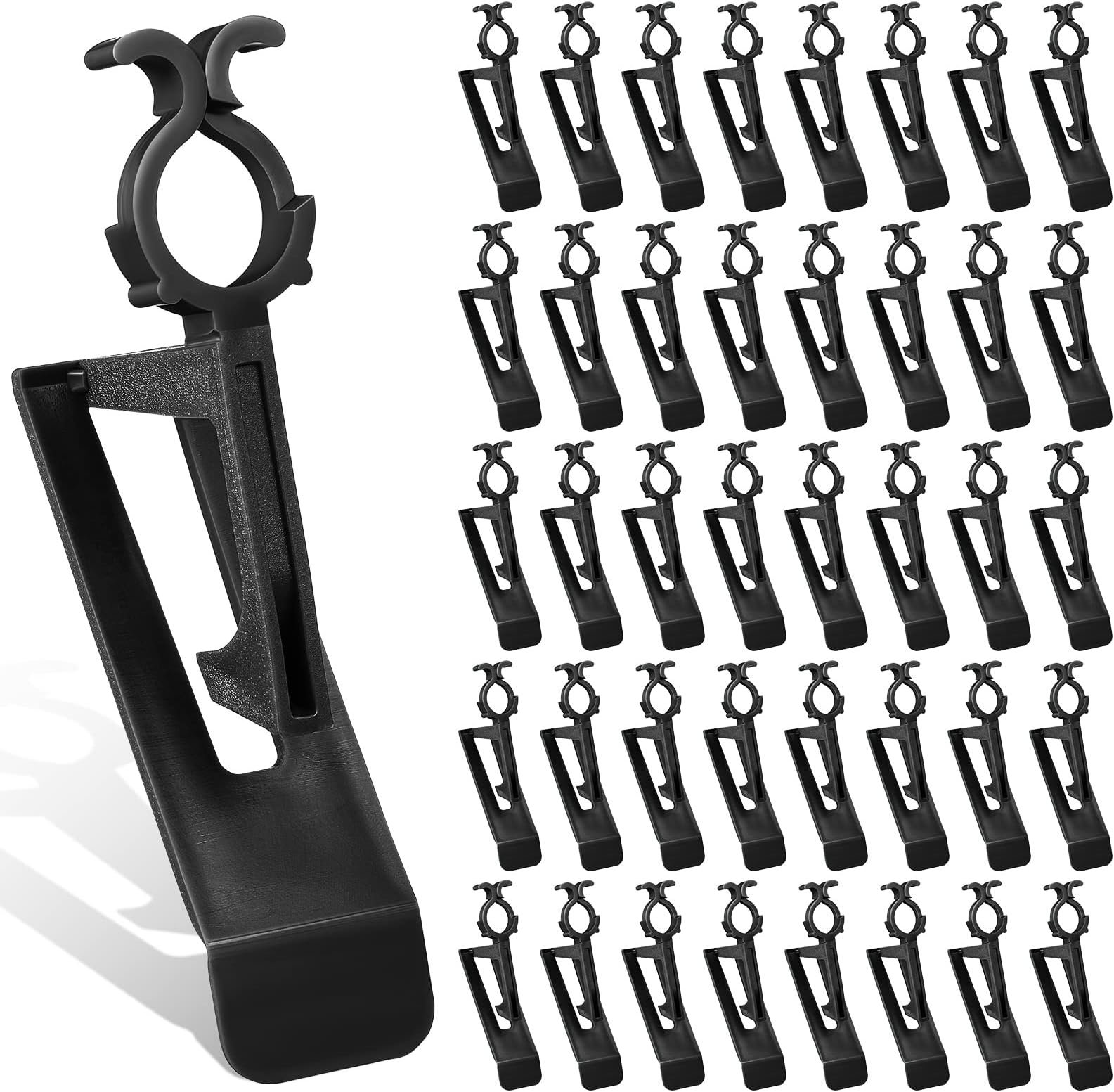 Amazon.com: 40 Pieces Christmas All-in-One Light Clips Gutter Clip ...