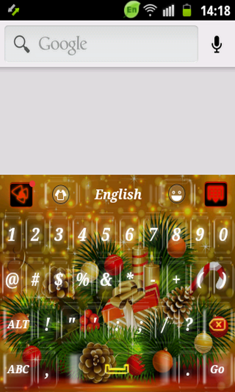 Aplicación Merry Christmas Keyboard en Amazon Appstore