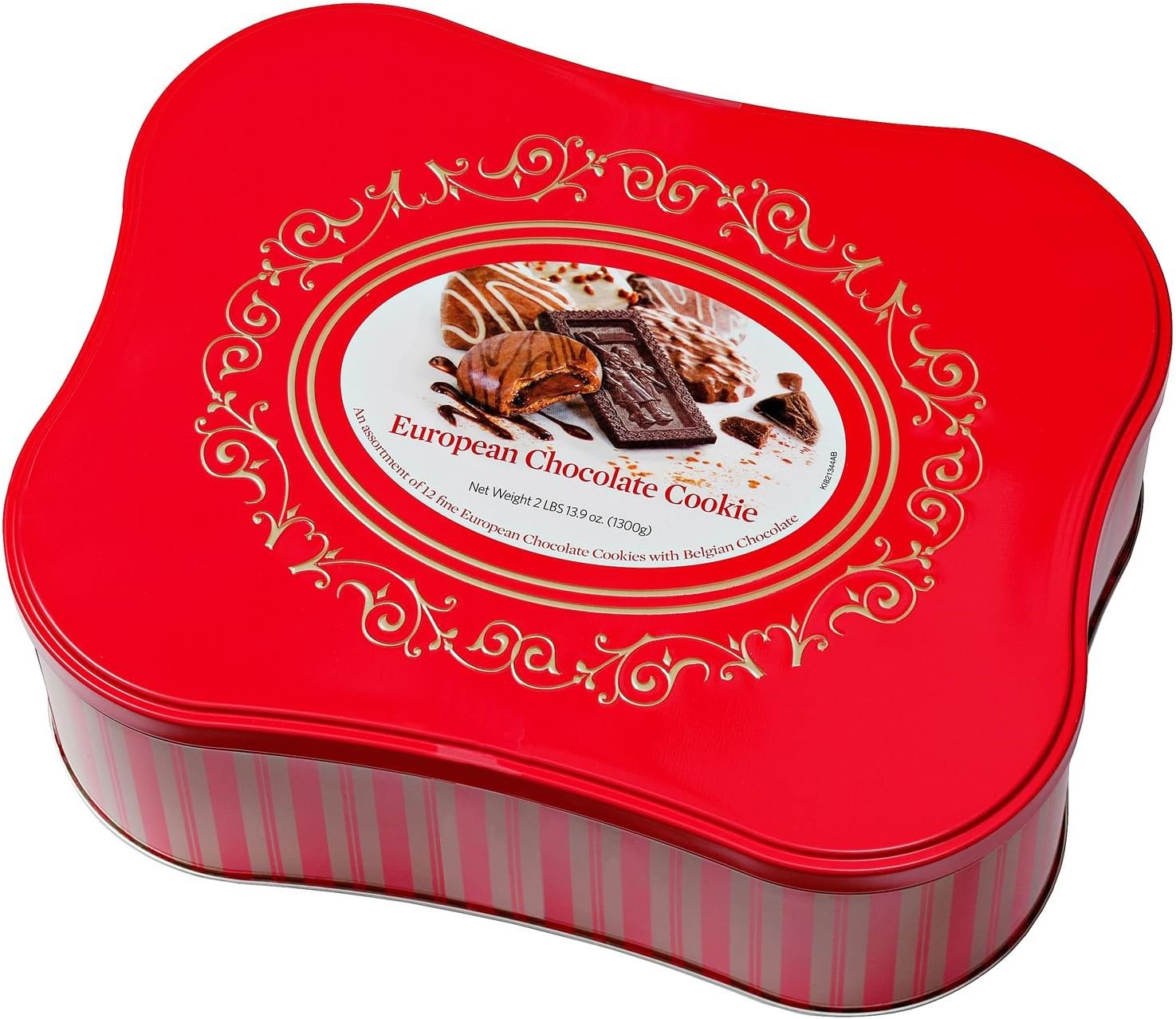 Amazon.com: European Assorted Chocolate Cookies with Belgian Chocolate ...