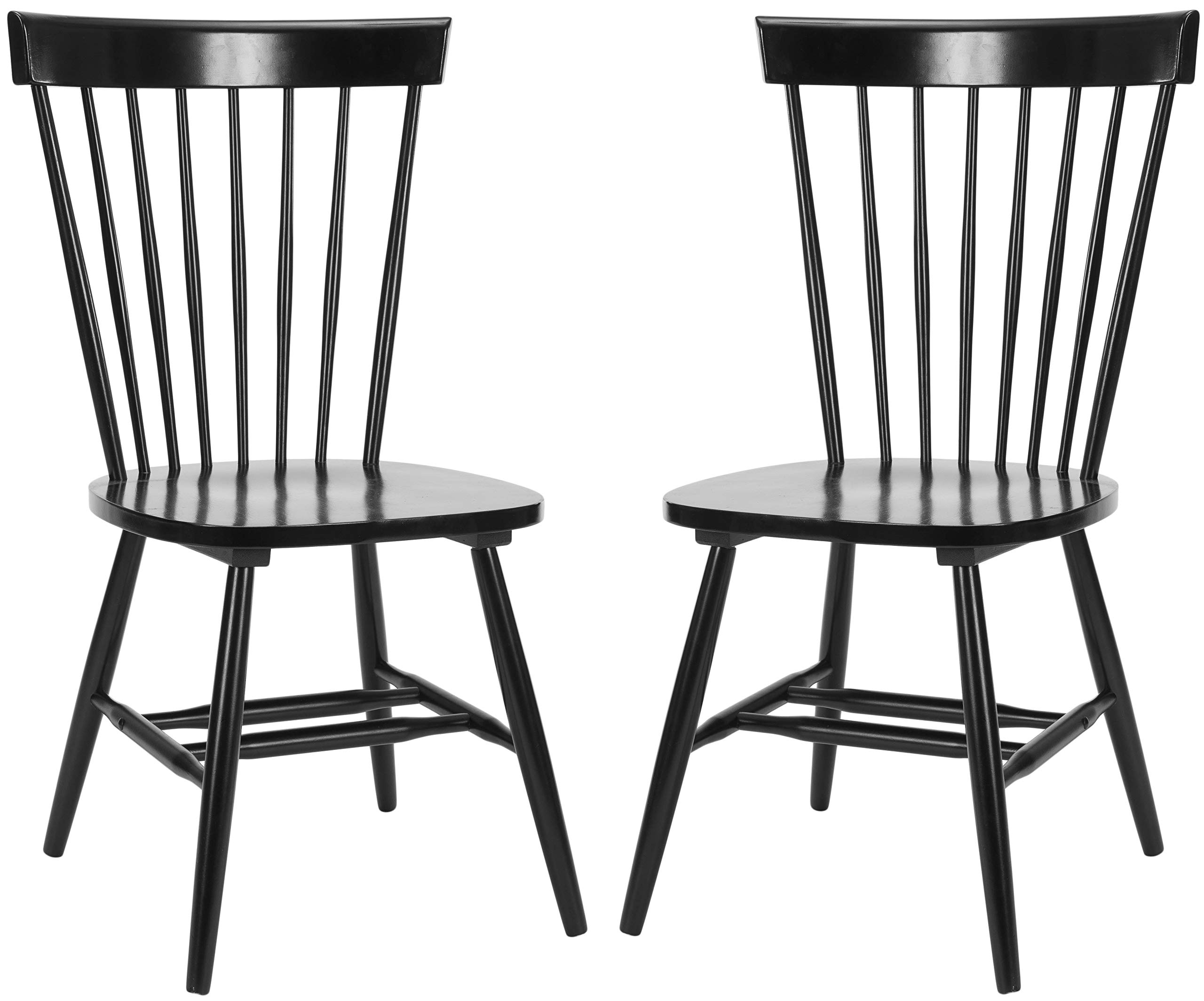 Amazon.com - SAFAVIEH Parker Spindle Windsor Set of 2 Dining Chair, 17 ...