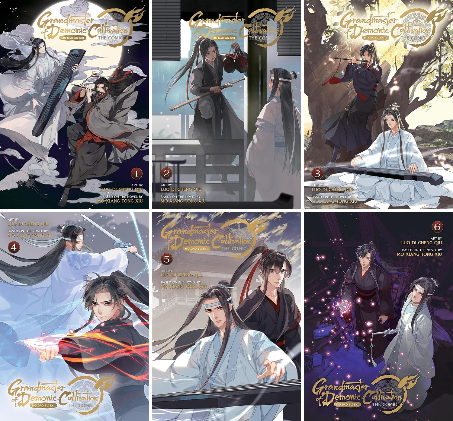 Grandmaster of Demonic Cultivation Series, Collection Set of 6 Books ...