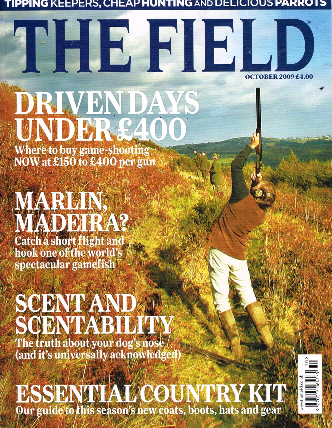 The Field magazine, October 2009: game-shooting, Madeira marlin ...