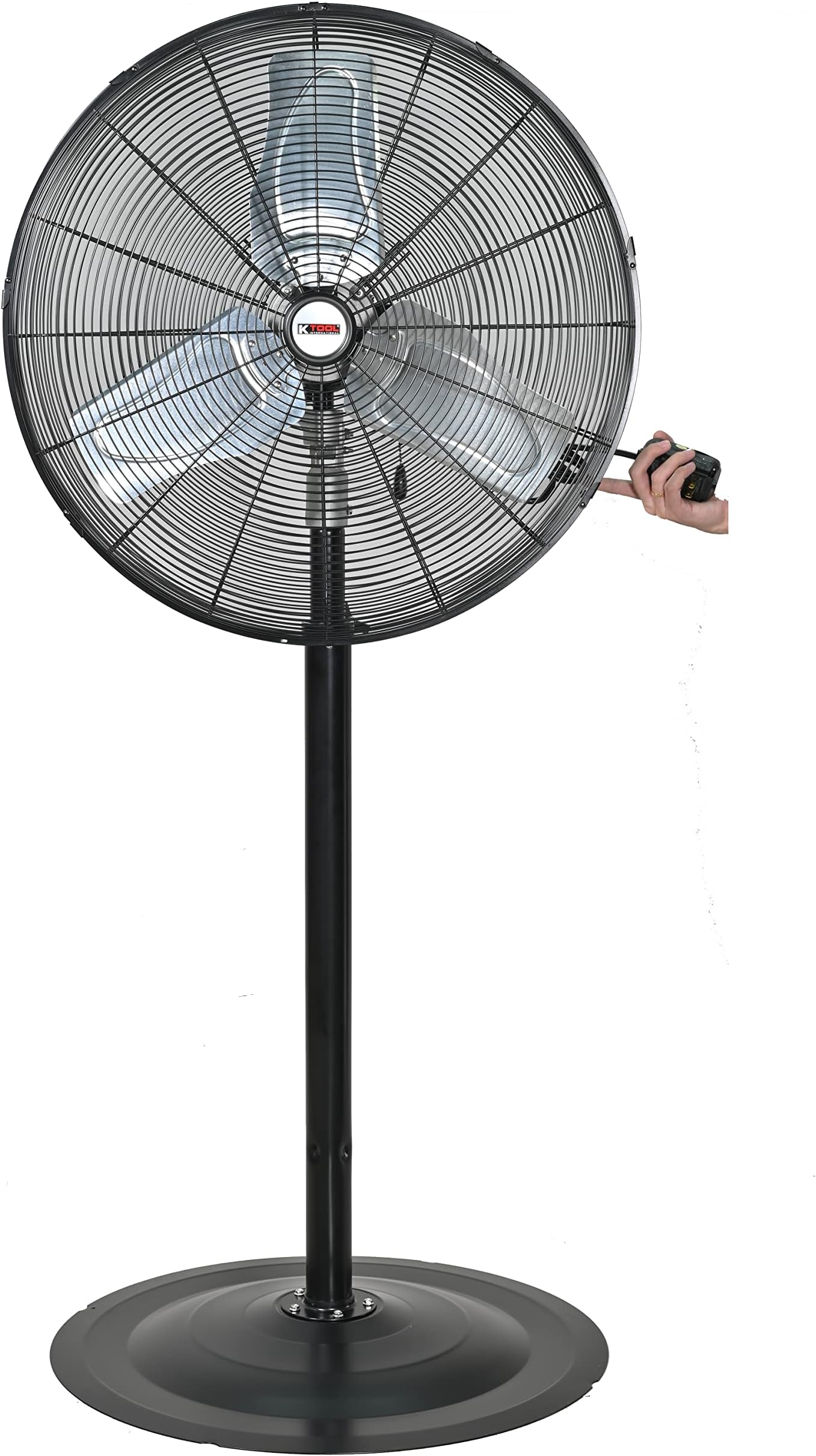 Amazon.com: Global Industrial Outdoor Oscillating Pedestal Fan, 30 ...
