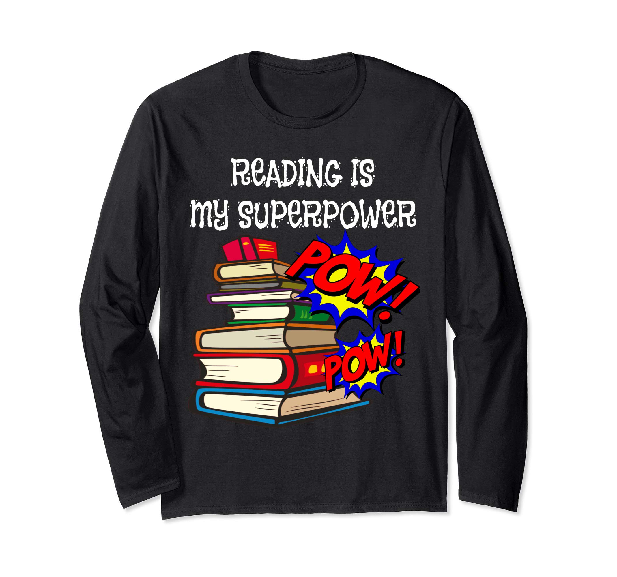 Amazon.com: Reading Is My Super Power Superhero English Student Teacher ...
