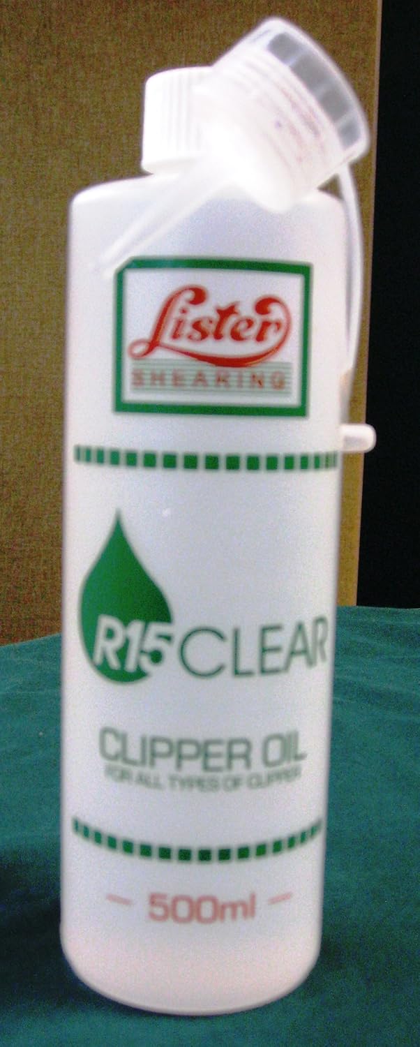 Lister Shearing LIS0155 Lister R15 Clipper Oil - Clear, 500 ml : Amazon ...
