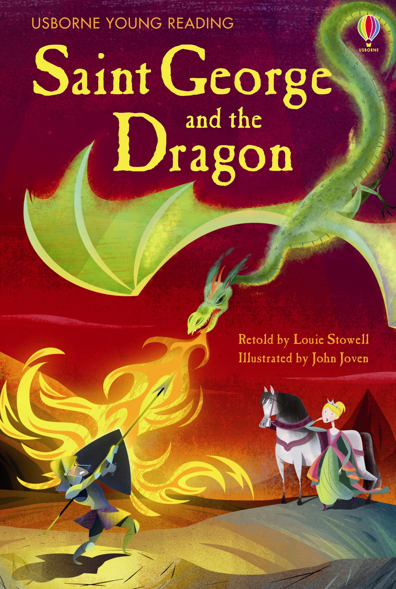 YR1 GEORGE AND THE DRAGON (Young Reading Series 1) : Louie Stowell ...
