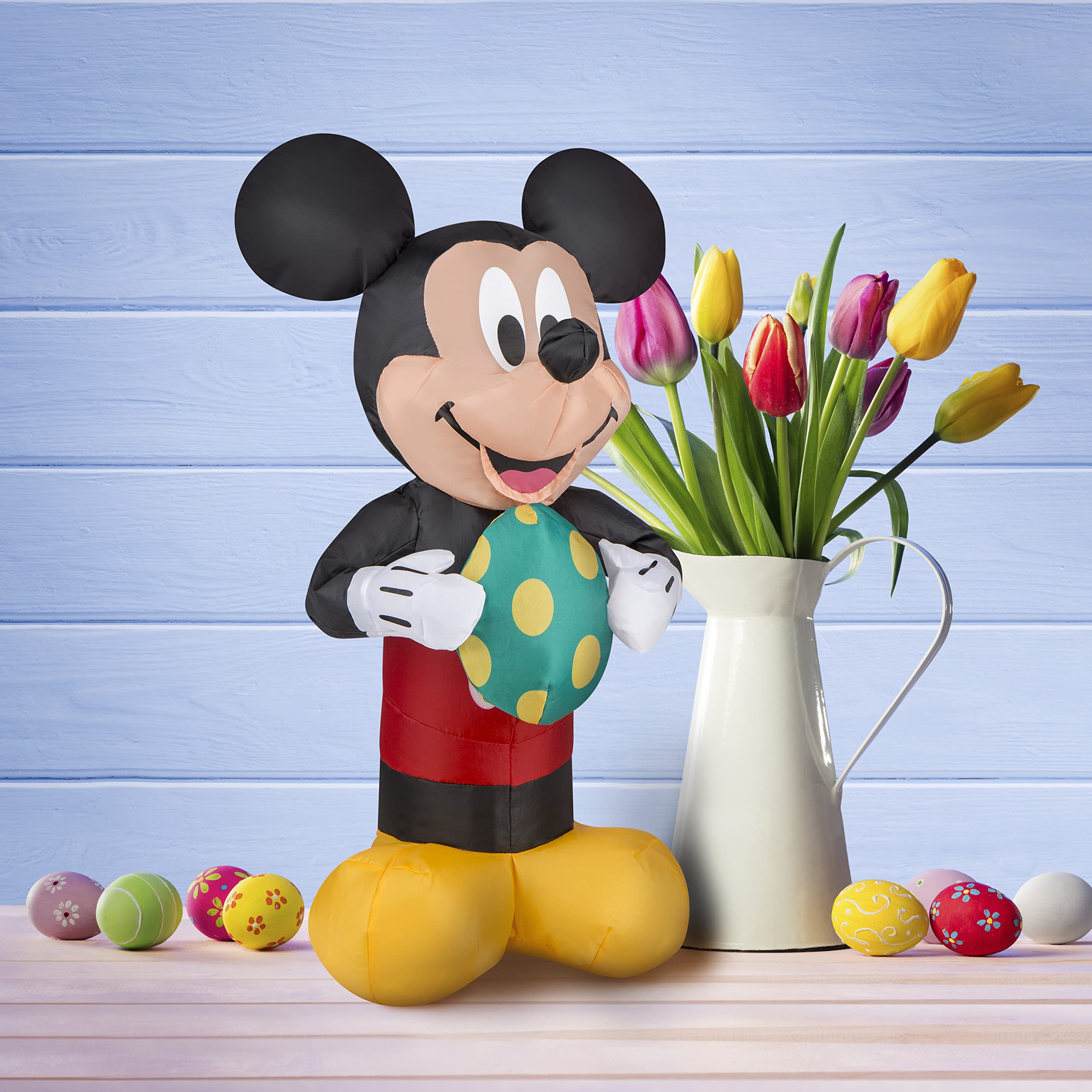 Gemmy Airdorable Airblown Easter Mickey Mouse Wegg Disney