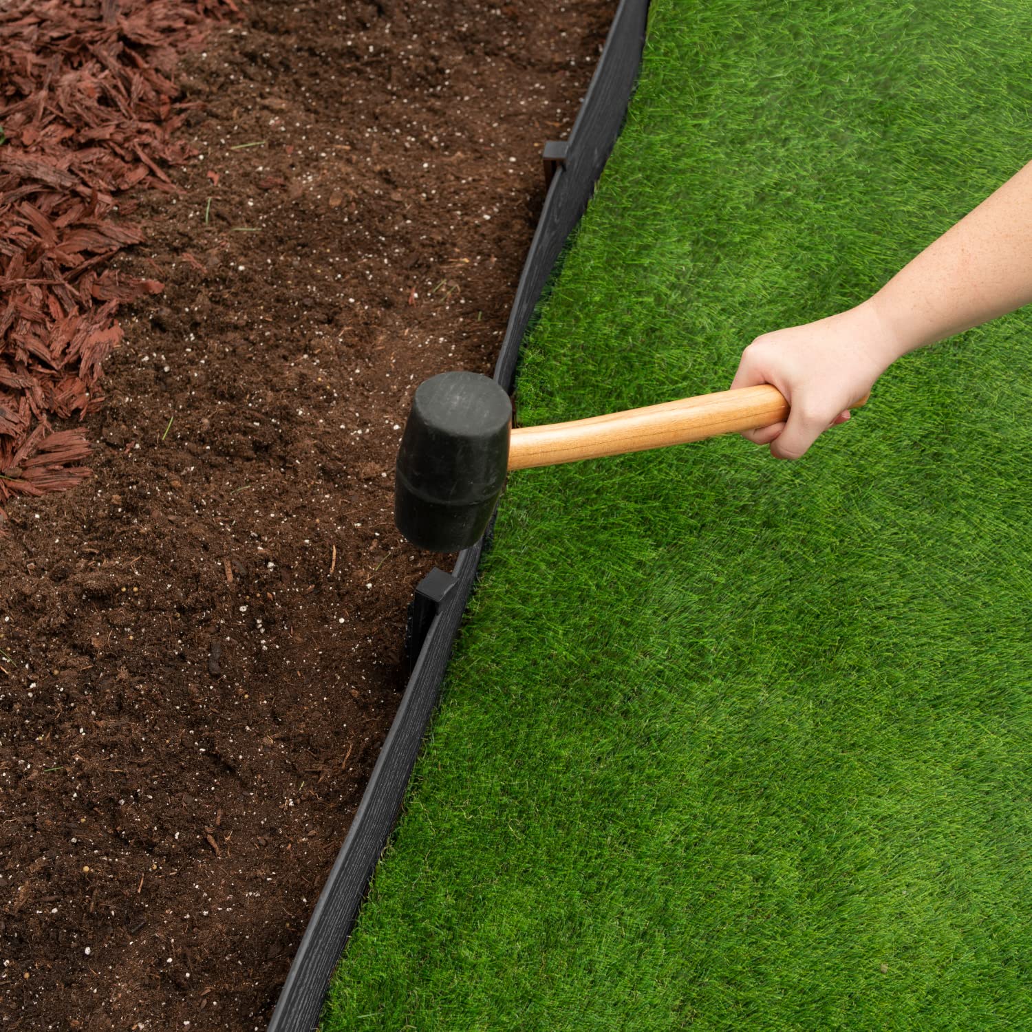 Snapklik.com : EasyFlex Composite Dig-in Landscape Edging