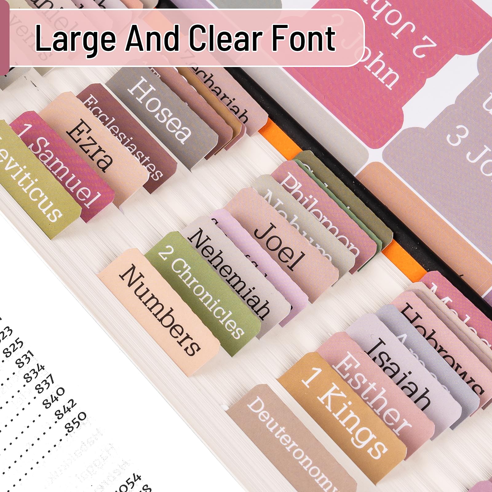 Snapklik.com : Bible Tabs, 75 Tabs, Bible Tabs For Women And Men ...
