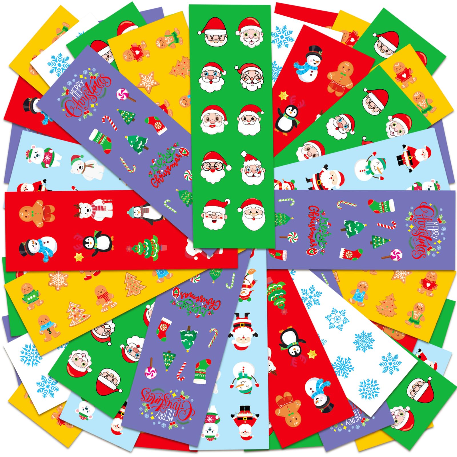 Snapklik.com : Benresive 1340 Pcs Christmas Stickers For Kids Classroom ...