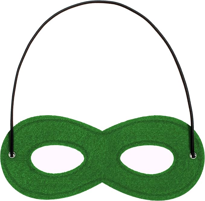 Amazon.com: Cute Black Super Hero Eye Masks for Little Boys Kids Party ...