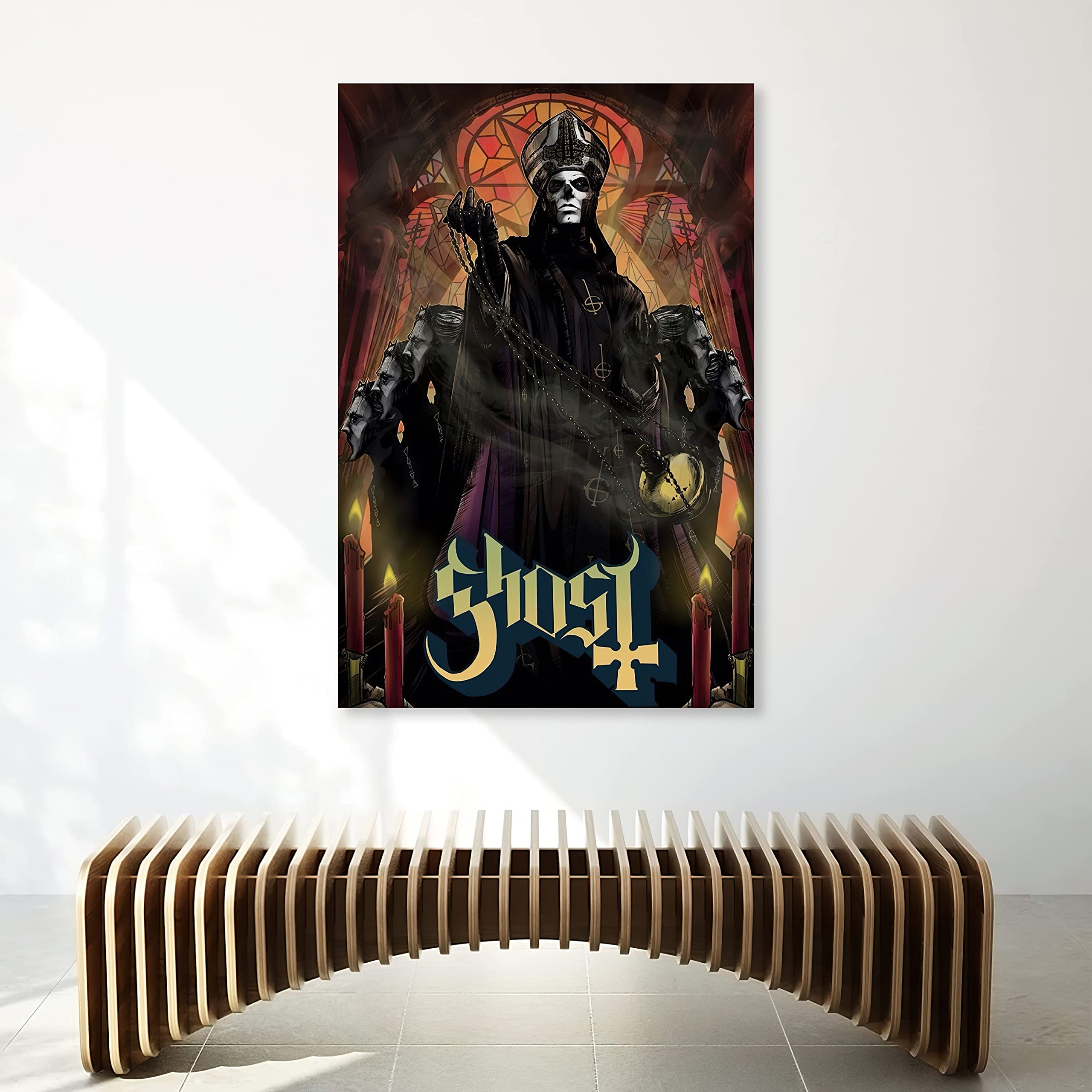Ghost Band Oversized Poster Ghost Band Poster Etsy