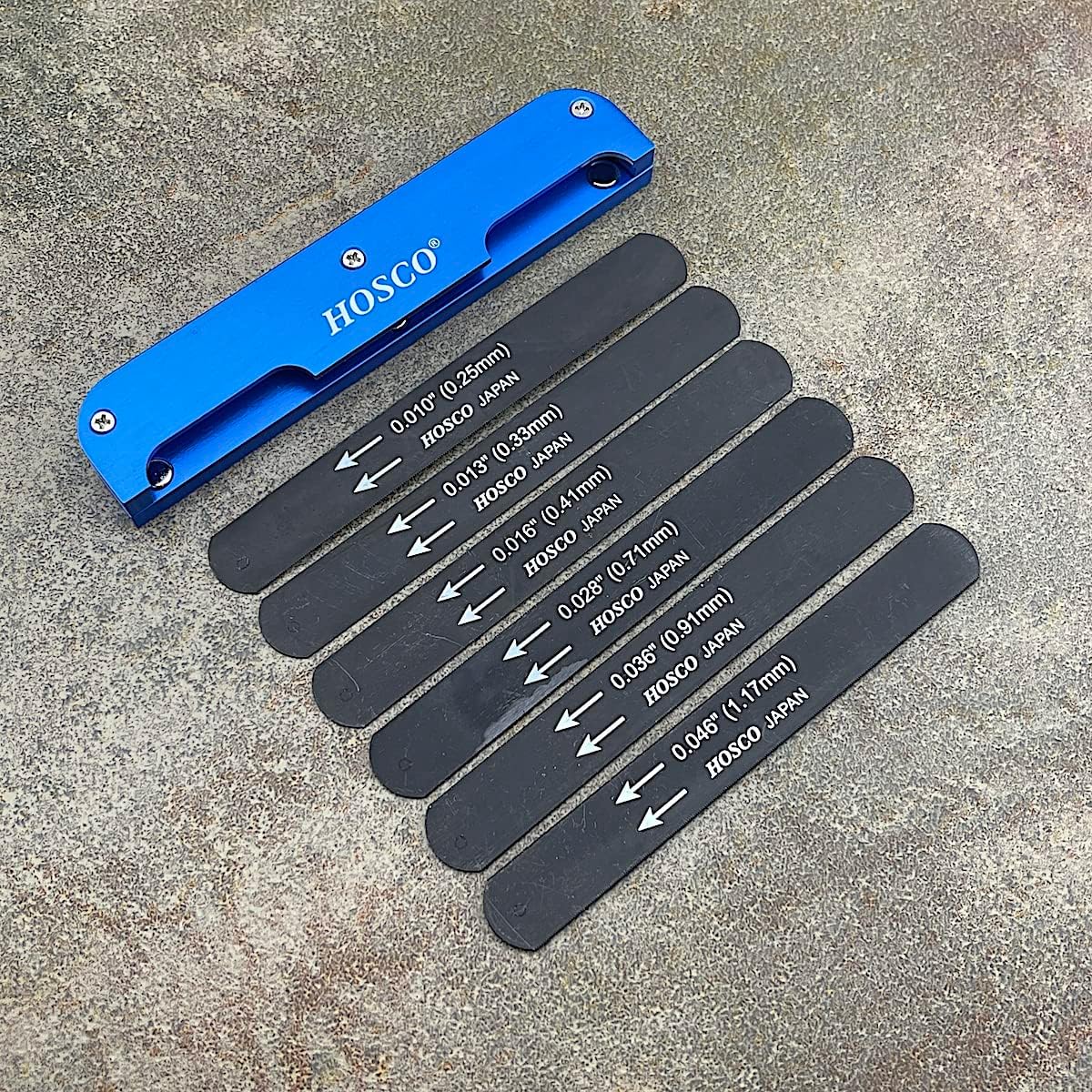 Amazon.com: Hosco Black Nut Files Set w/Mag-holder (Electric Guitar ...