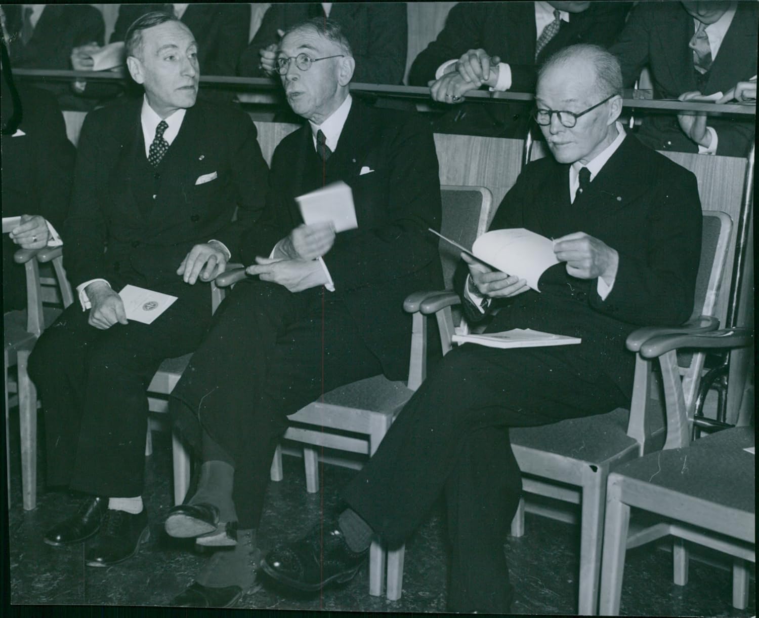 Amazon.com: Vintage photo of French professors Debr233, Lemierre and dr ...